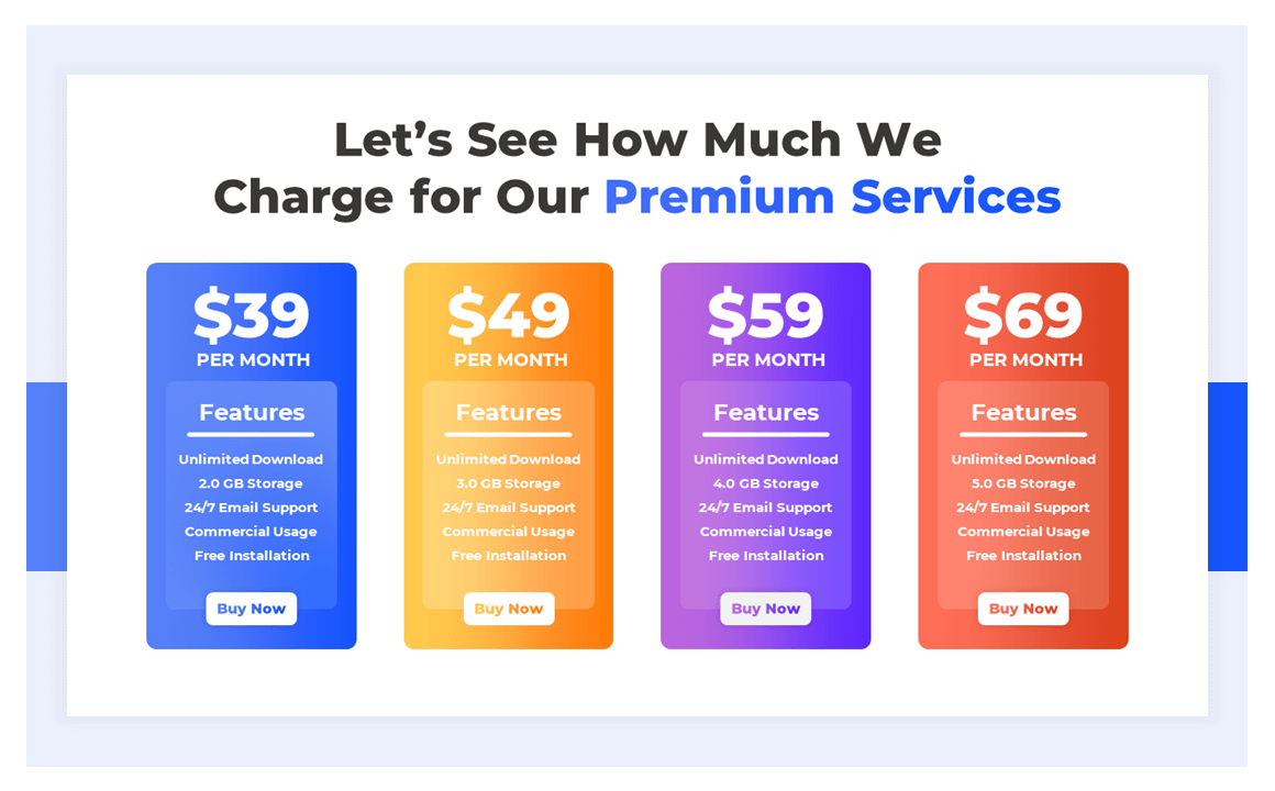Free List of Prices Template for PowerPoint & Google Slides ...