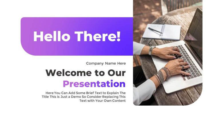 Free Cool PowerPoint Template for Presentation - PowerPoint School