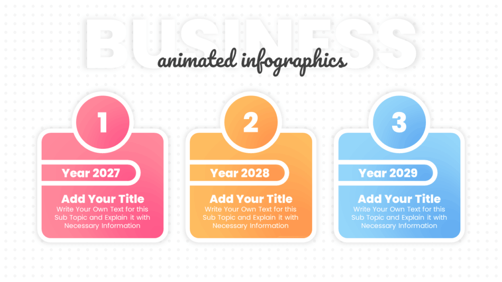 Free 4 Point Infographic Template for PowerPoint - PowerPoint School