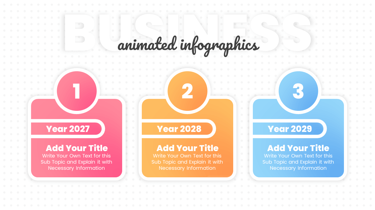 Free 3-Step PowerPoint Infographic Diagram Template - PowerPoint School