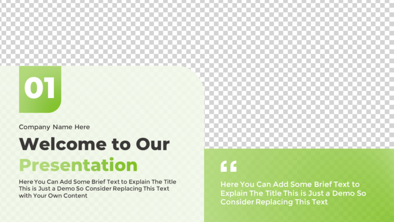 Free PowerPoint Intro Text Template for Presentation - PowerPoint School