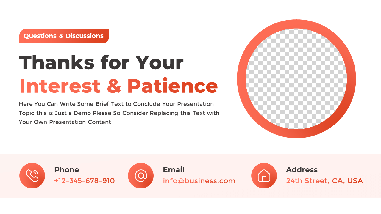 Free PowerPoint Presentation Thank You Slide Template - PowerPoint School