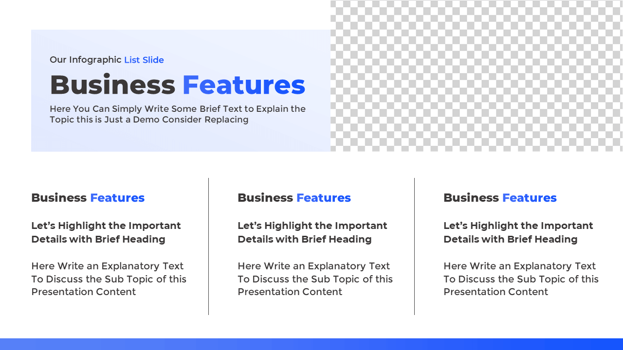 Free Business Workflow Infographic Slide Template - PowerPoint School