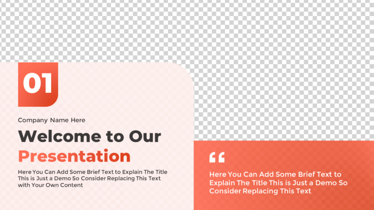 Free PowerPoint Intro Text Template for Presentation - PowerPoint School