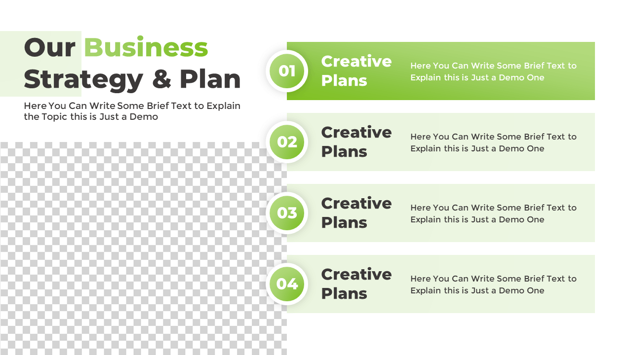 Free 4-Step PowerPoint Vertical List Slide Template - PowerPoint School
