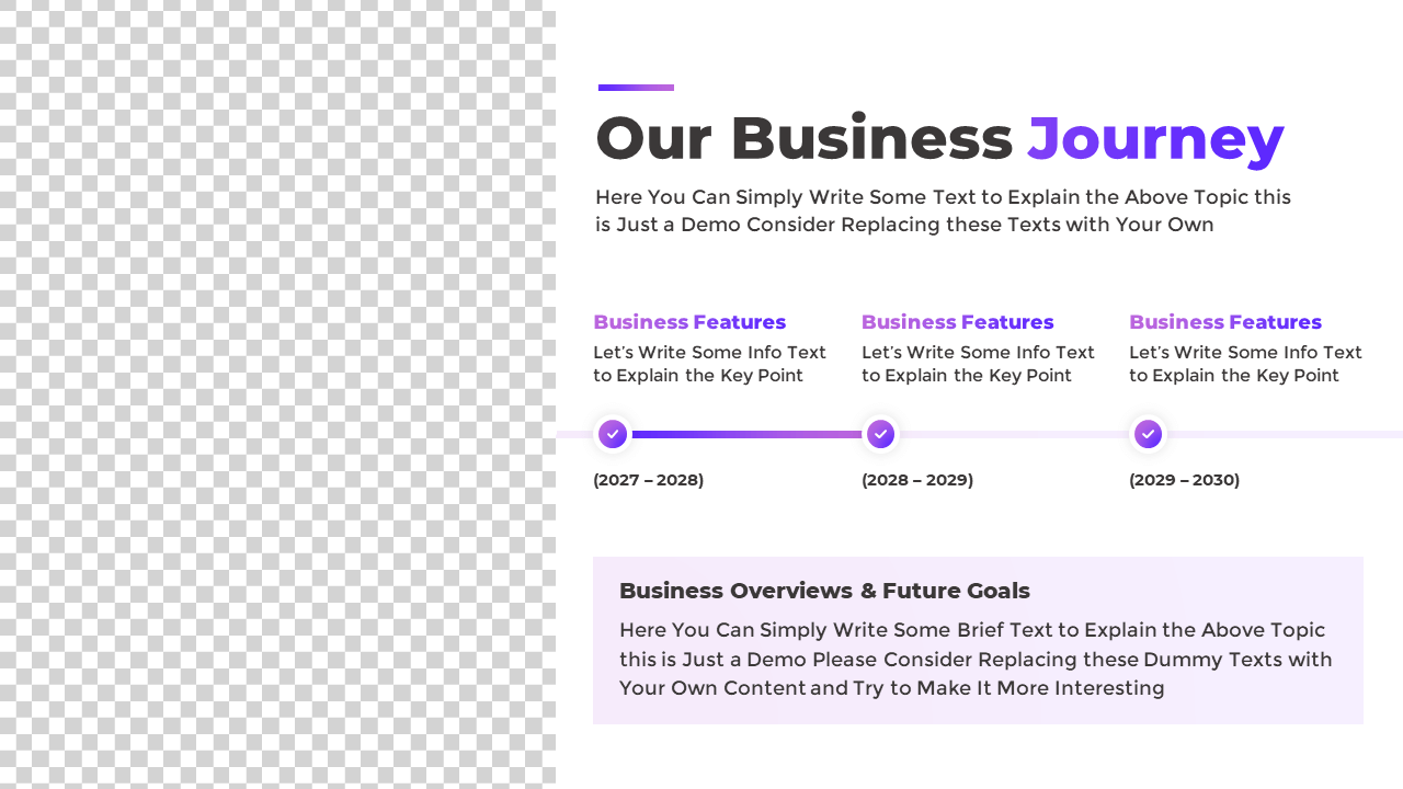 PowerPoint Infographic Roadmap Presentation Slide - PowerPoint School