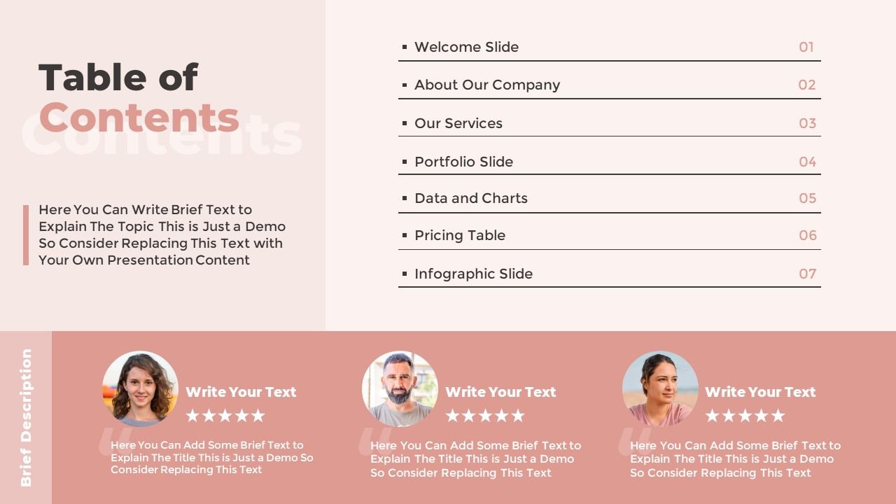 Business Growth Plan Template for Presentations